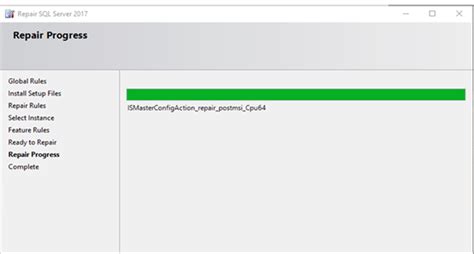 Microsoft SQL Server Repair Installation Dell US