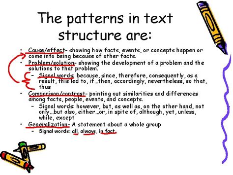 Organizational Text Structures What Are Text Structures Text
