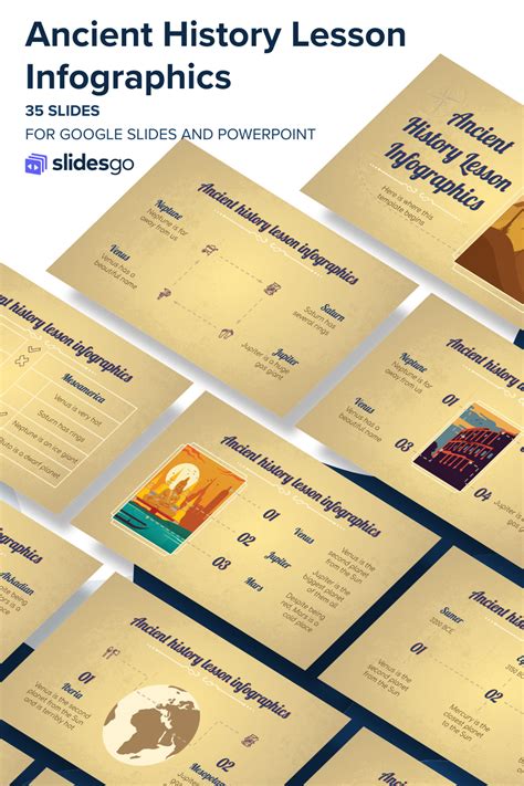 Ancient History Lesson Infographics Google Slides PPT
