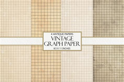 Vintage Graph Paper Graphic By Niftycraftyhouse · Creative Fabrica