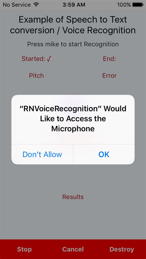 Speech To Text Conversion In React Native Voice Recognition