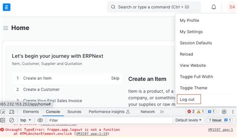 Logout Not Working Erpnext Frappe Forum