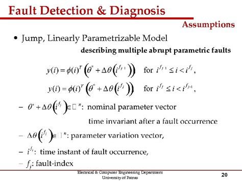 Objective Fault Detection Capturing The Fault And