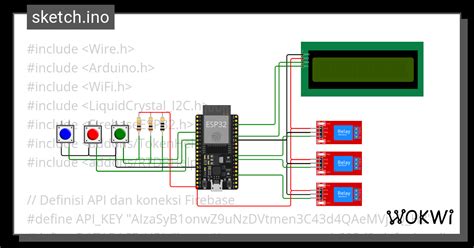 Esp32 Control Motor 3 Phase Way Delta Starting Copy Wokwi Esp32