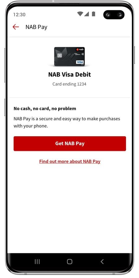 How To Link A Card To NAB Pay NAB App Help Guide For Android NAB