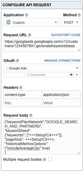 Conduct Keyword Research For Free With Google Ads API
