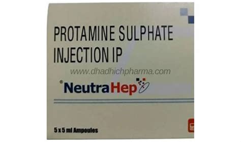 Protamine Injection Ip 5x5x5 Ml Vials At ₹ 70piece In Nagpur Id 2855542267912