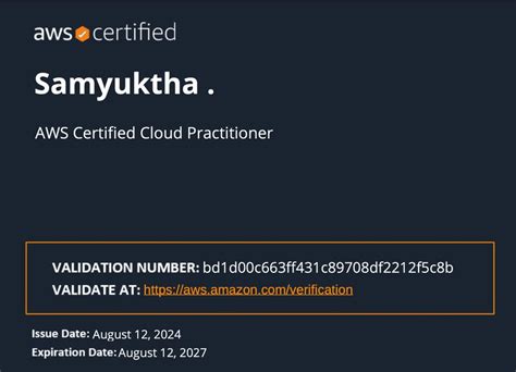 Samyuktha Balasubramanian On Linkedin Awscertified Cloudcomputing Techgrowth