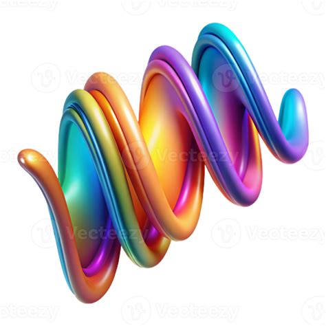 Vibrant Abstract An Abstract Representation Of Sound Waves Using Vibrant Colors And Flowing