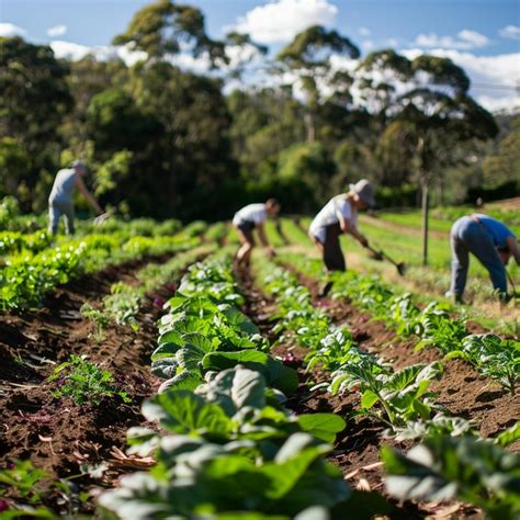 Premium Photo Organic Farming For A Sustainable Lifestyle