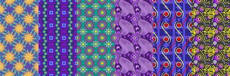 플로럴 원한 패턴 세트 화려한 패턴을 반복하는 컬렉션 디자인을 위한 패브릭 0명에 대한 스톡 벡터 아트 및 기타 이미지 0명