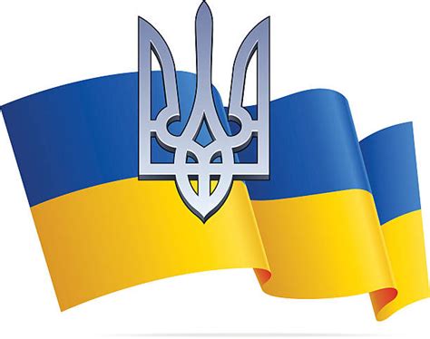 우크라이나 국기 스톡 사진 및 일러스트 Istock