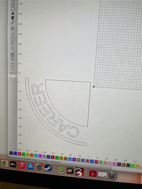How To Cut Shapes To Fit Laser Work Area Lightburn Software Questions Lightburn Software Forum
