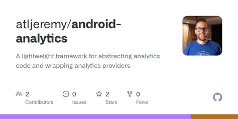 Github Atljeremyandroid Analytics A Lightweight Framework For