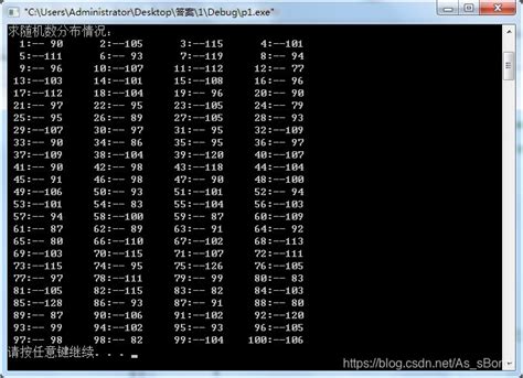 【程序设计与实践】实验一 随机数及其应用 Csdn博客