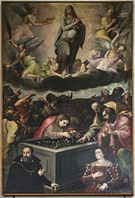La Pala Dell Assunta Del Santuario Della Beata Vergine Maria Delle Grazie Torna Dopo Il Restauro