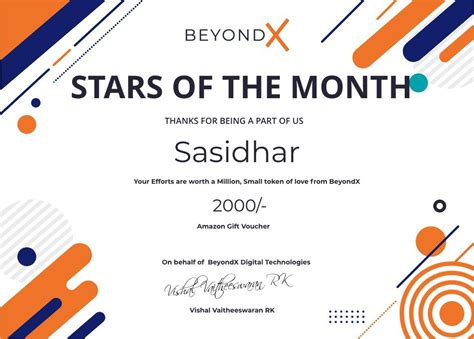 Sasidhar V J On Linkedin Starsofthemonth