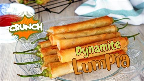 Dynamite Lumpia With Ground Pork Youtube
