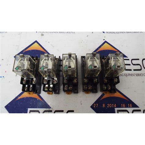 Omron 24vdc Relay High Capacity Quick Response Industrial Switch