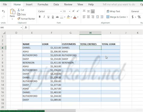 How To Count The Number Of Occurrences In A Column Solved