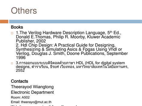 Ppt Eeet0441 Hdl Chip Design Powerpoint Presentation Free Download Id 503992