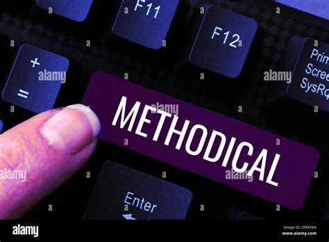 Handwriting Text Methodical Business Concept System Of Methods Used In A Study Or Activity