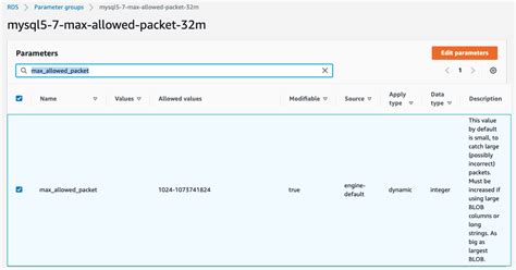 How To Adjust The Maximum Packet Size Of Mysql Server Navicat