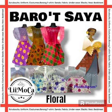 Lco Affordable Barot Saya Set Kimona And Saya Shopee Philippines