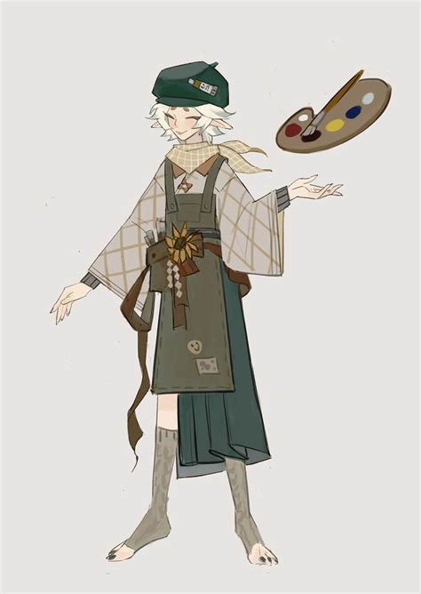 星熊童子平安京设计原画图片尺寸2150x3035 Bobopic