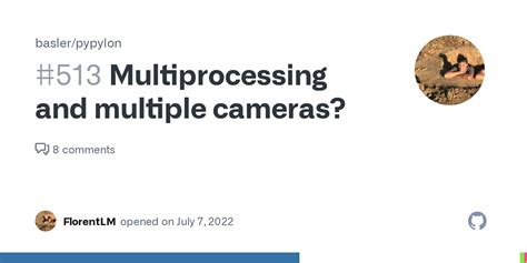 Multiprocessing And Multiple Cameras Issue 513 Basler Pypylon