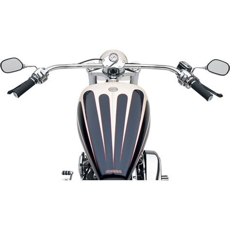 Burly 1 Chrome Bikini Beach Bars For Harley Get Lowered Cycles