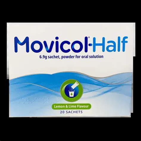 Buy Movicol Half 20 Sachets Constipation Meds Uk
