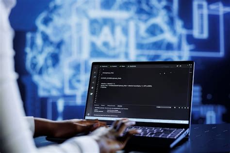 Premium Photo It Engineer Updating Ai Systems
