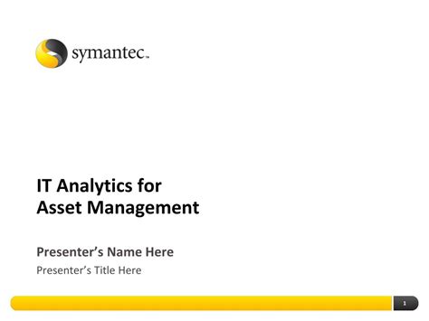 Ppt It Analytics For Asset Management Powerpoint Presentation Free Download Id 3091913