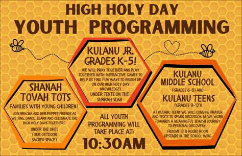 Youth Programming Congregation Ohav Shalomcongregation Ohav Shalom