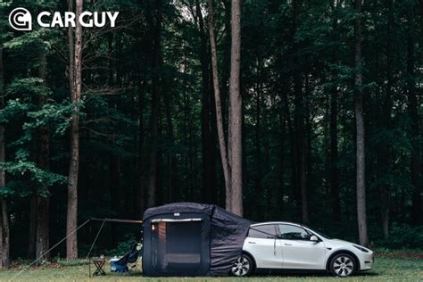 차박 테슬라 모델y 전용 캠핑텐트잠자리부터 리빙룸까지 카가이