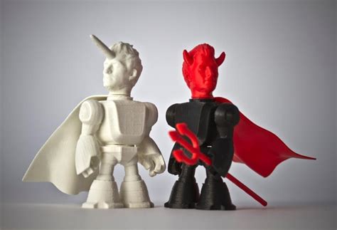3d Printed Halloween Devil Bots Hmm Halloween Prints 3d Printing