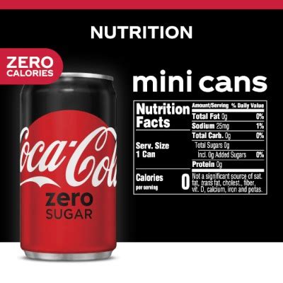 Coke Zero Nutrition Facts