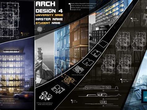 دانلود شیت لایه باز متری حرفه ای معماری فتوشاپ Psd Layout Architecture Architecture