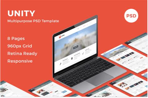Unity Multipurpose Psd Template Srmehranclub