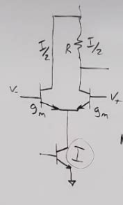 Solved My Professor Said The Input Stage V V Need To Be Chegg Com