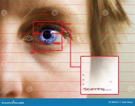 Retina Scan Stock Image Image Of High Data Lock Laser 385557