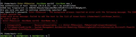 Powershell Core Beta 5 Enter Pssession Error Impacting Ubuntu Terminal Session · Issue 4514