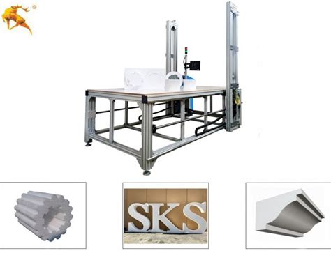 4 Axis Cnc Foam Cutter Hot Wire Foam Cutting Machine