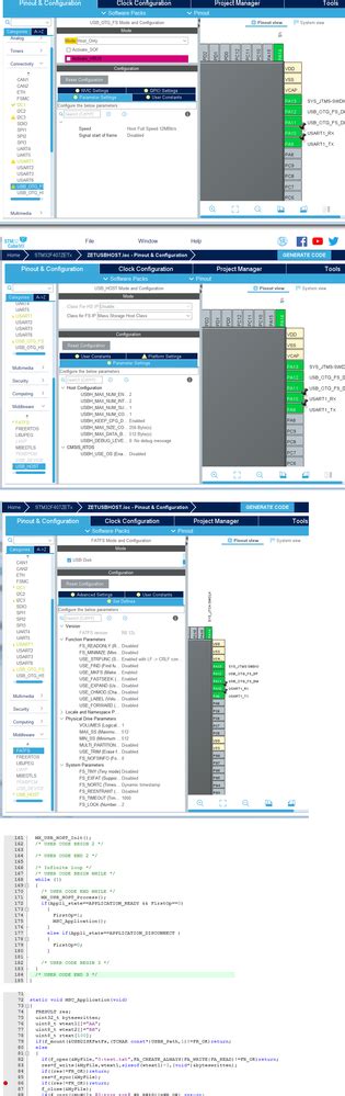 Problem About The Usbhostmscfatfs With Stm32cube Stmicroelectronics Community