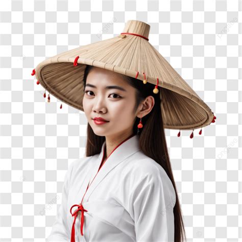 전통 모자를 쓴 아시아 여성 전통 모자를 쓴 아시아 여성 문화유산과 정체성을 보여주는 모자 Png 일러스트 및 이미지 에 대한 무료 다운로드 Pngtree