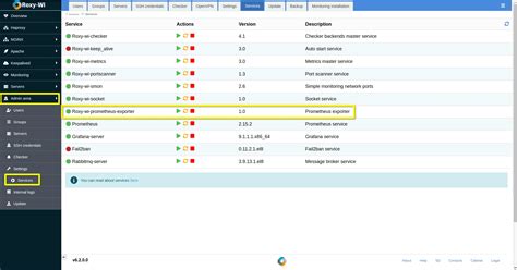Prometheus Exporter Service Description