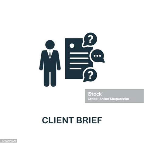클라이언트 간략 한 창조적인 아이콘입니다 간단한 요소 그림입니다 온라인 마케팅 컬렉션에서 클라이언트 간단한 개념 기호 디자인 웹 디자인에 사용 하 여 애플 리 케이 션
