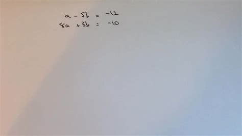 How To Solve A Simultaneous Linear Equation 1 Teacher In The Video Free Download Borrow