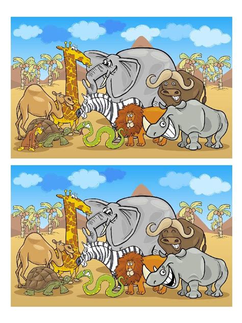 Дидактичні вправи Знайди 10 відмінностей в картинках Дидактичні матеріали